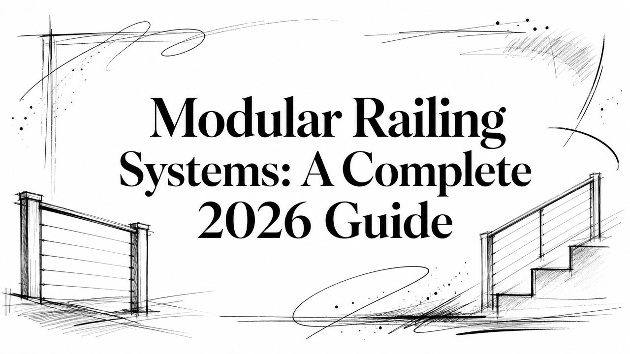 Modular Railing Systems: A Complete 2026 Guide – Ultra Modern Rails