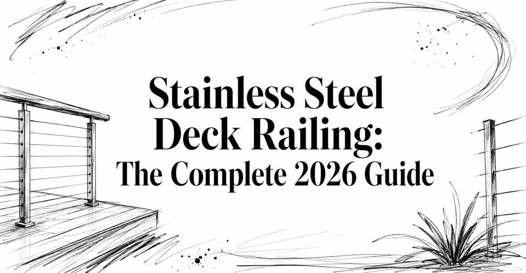 Stainless Steel Deck Railing: The Complete 2026 Guide – Ultra Modern Rails