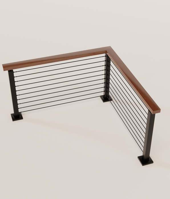 Black Metal Cable Railings Collection - Ultra Modern Rails – Page