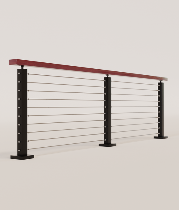 Black Metal Cable Railings Collection - Ultra Modern Rails – Page
